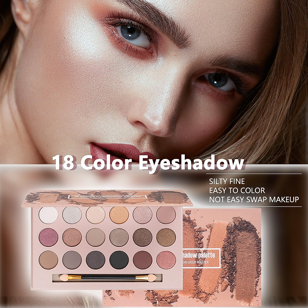 Makeup Kits Makeup Set for Teens Women Full Kit Makeup Kit for Women 20 Color Eyeshadow Palette Foundation Face Primer Lipgloss Mascara Eyeliner Makeup Brushes Gift Make up Kit