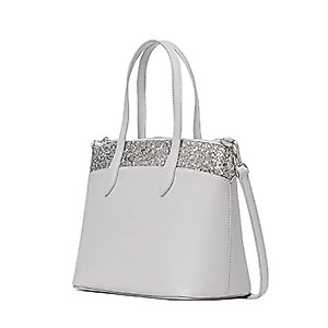 Kate Spade Flash Glitter Satchel (Grey)