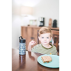 Simple Modern Kids Water Bottle with Straw Lid | Insulated Stainless Steel Reusable Tumbler for Toddlers, Girls, Boys | Summit Collection | 10oz, Rainbow Dream