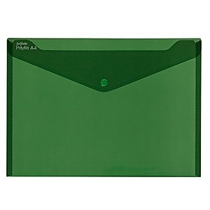 Snopake A4 Fusion Polyfile Popper Wallet – Fusion Assorted [Pack of 5] Ref: 15643