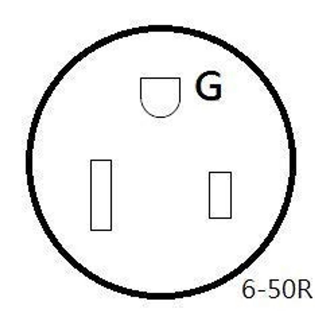 Parkworld Welder 50A Extension Cord, Welding 3-Prong NEMA 6-50 Extension Cord (75FT)