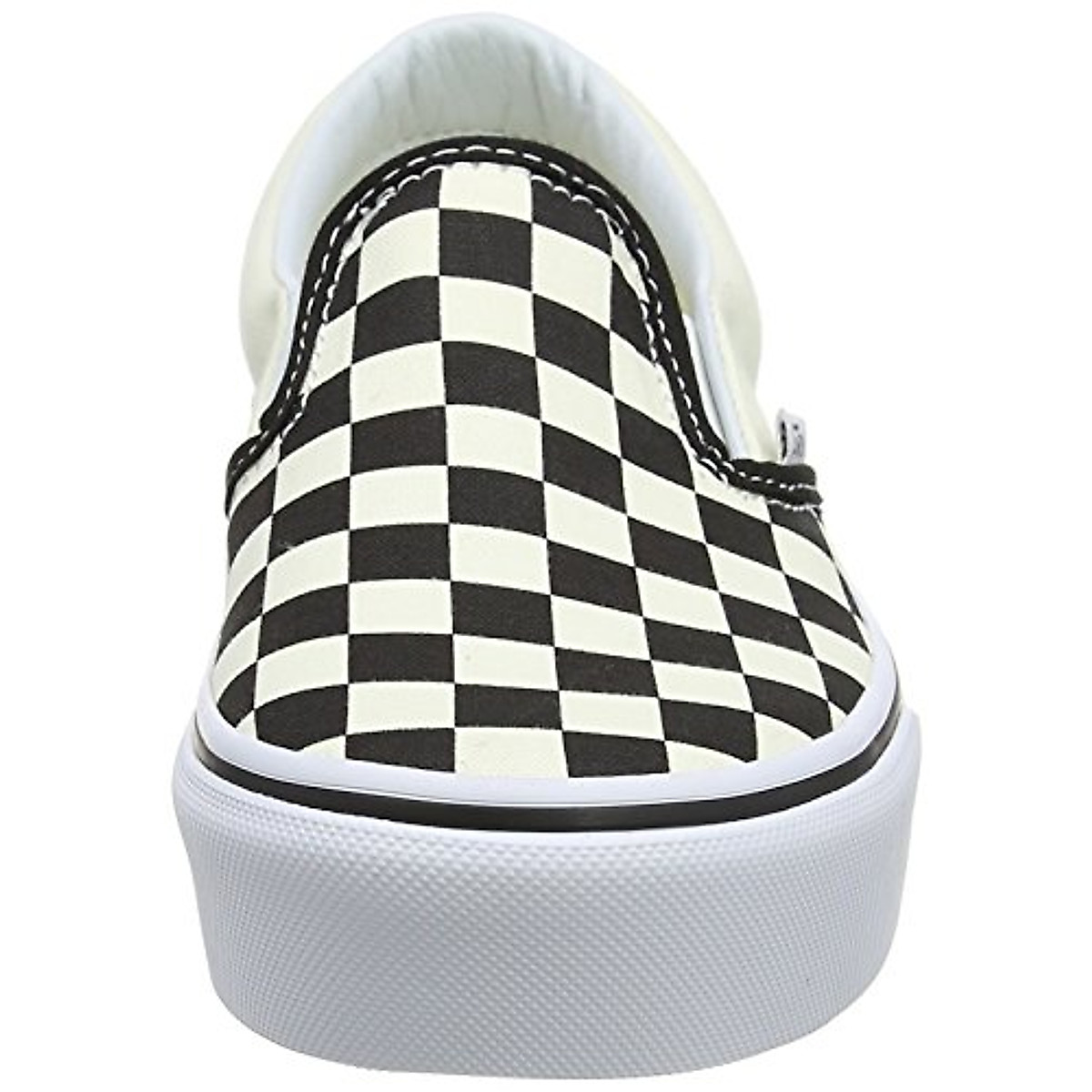 Vans Men's Low-Top Slip On Trainers, Black and White Checker W, 9