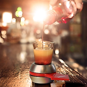 Barbuzzo Spin The Shot Includes 2 oz Shot Glass Fun Party Game for Adults for Celebrations Gatherings Birthdays Bachelor or Bachelorette Parties and More