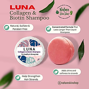 Luna Collagen & Biotin Shampoo And Conditioner Bar (Shampoo & Conditioner Set)