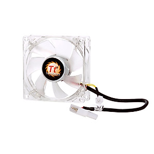 Thermaltake Blue-Eye Silent Smart 80mm Blue Led Case Fan with Adjustable Fan Speed Control AF0025