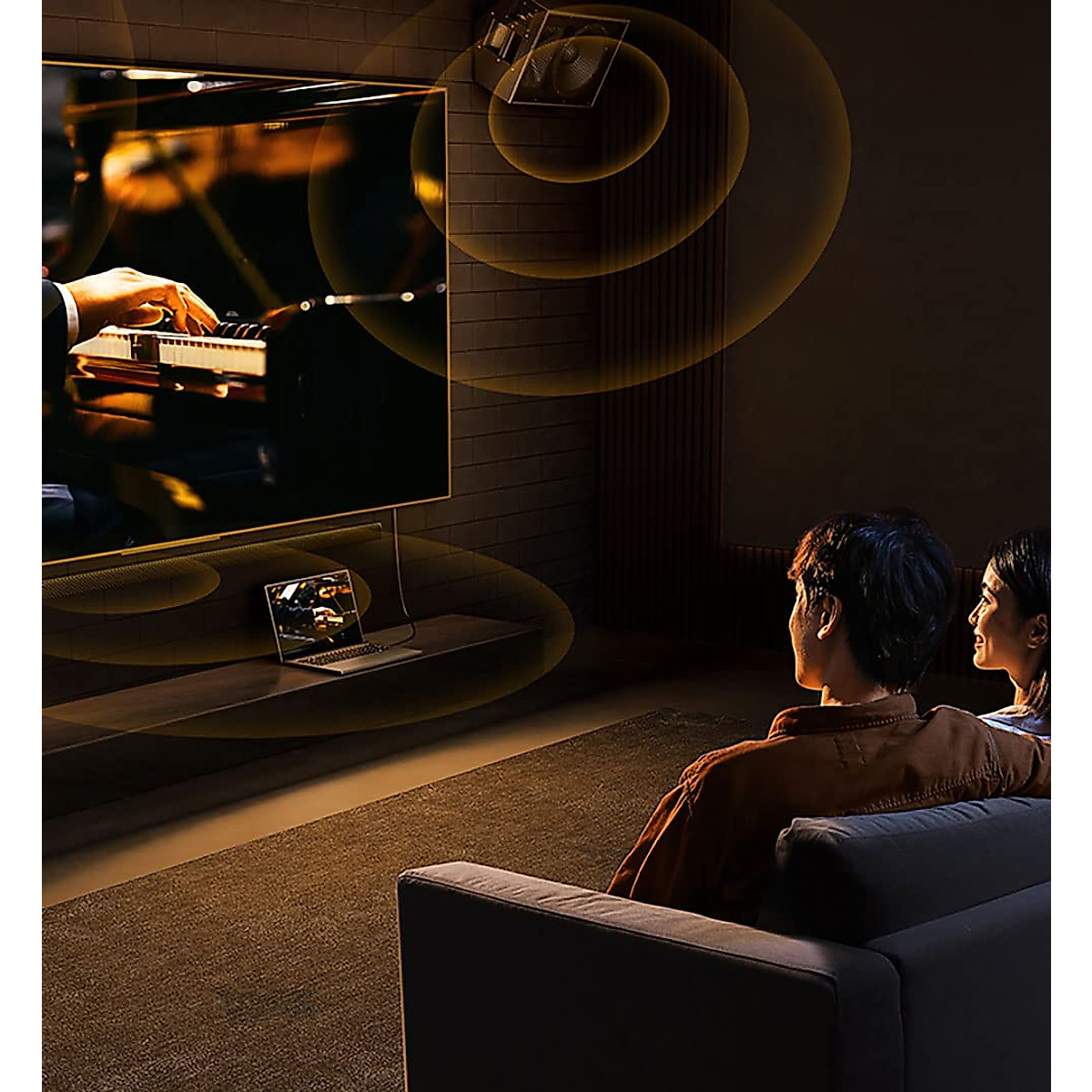 4K HDMI Cable Compatible for Bose Smart Soundbar 300, Bose Smart Soundbar 900, Bose TV Speaker, Soundbar 700, Soundbar 600/650/500/535/525, Sound bar, Videobar VB1, Bose HDMI Cable, ARC Cord (5FT)