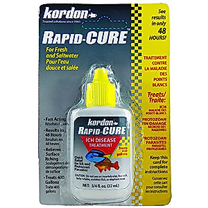 KORDON Rapid CURE # 37911 Ich & Parasite Treatment, 0.75 Ounce