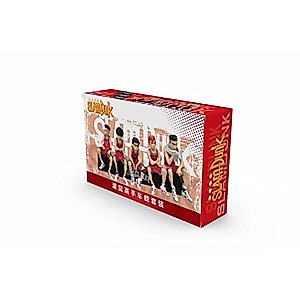 Qddian SLAM Dunk，Q Version 5 Models Figure， PVC Action Figure7cm，Static Figure ，Scenes Figure ，Anime Lovers Gift，Car Decoration，Computer Desktop Ornaments， Boxed Figure