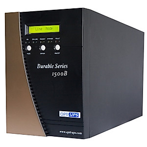 OPTI-UPS DS1500B Durable Series 6-Outlet On-Line Uninterruptible Power Supply (1050W, 1500VA)