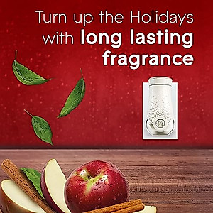 Glade PlugIns Refills Air Freshener, Scented and Essential Oils for Home and Bathroom, Autumn Spiced Apple, Limited Edition Scent, 4.69 Fl Oz, 7 Count