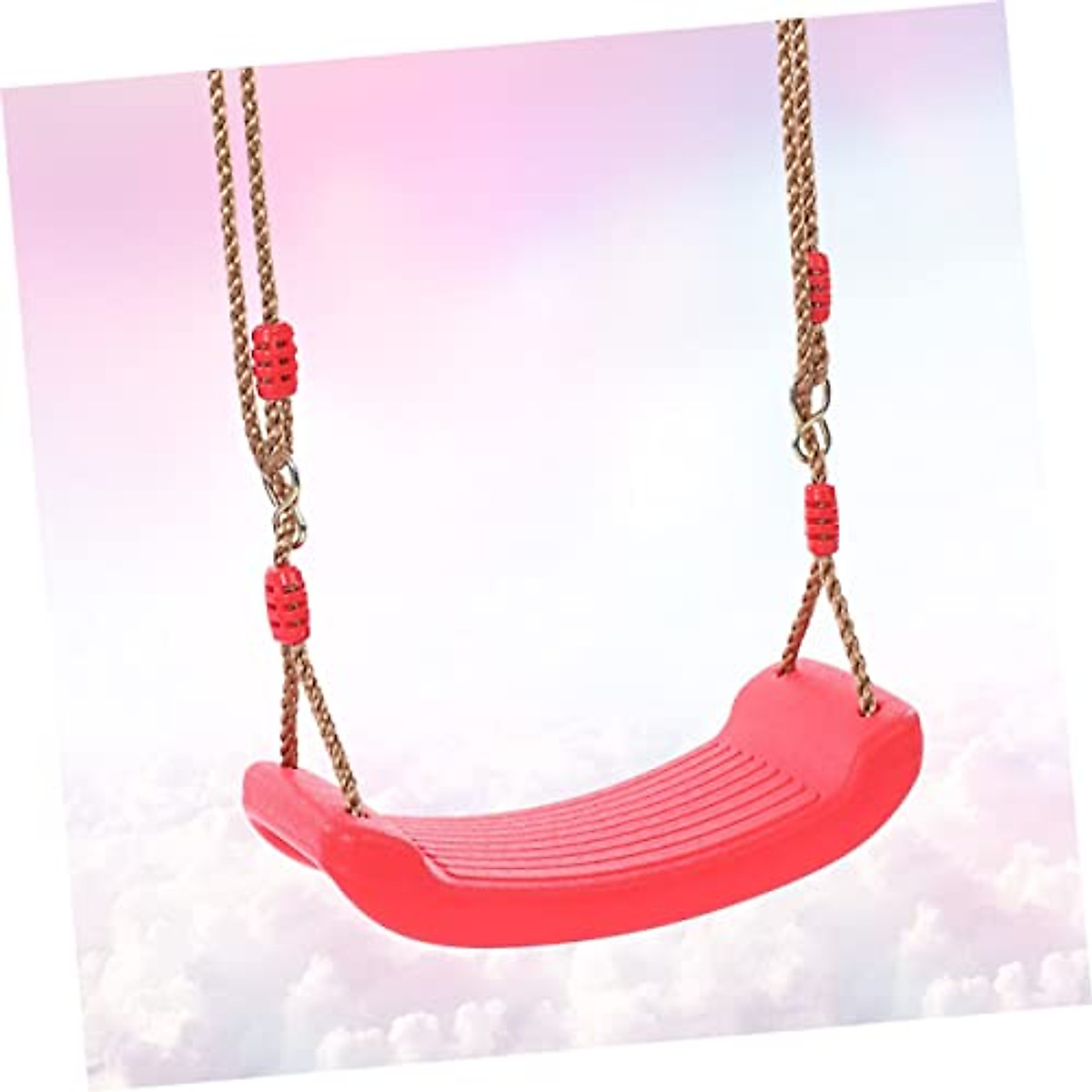 ibasenice 1pc Indoor Swing for Kids Toddler Toys Outdoor Baby Swing Indoor Swing with Rope Tree Swings for Kids Tree Swing Set Children's Swing Seat Swing Seat with Rope Mixed Board Heavy