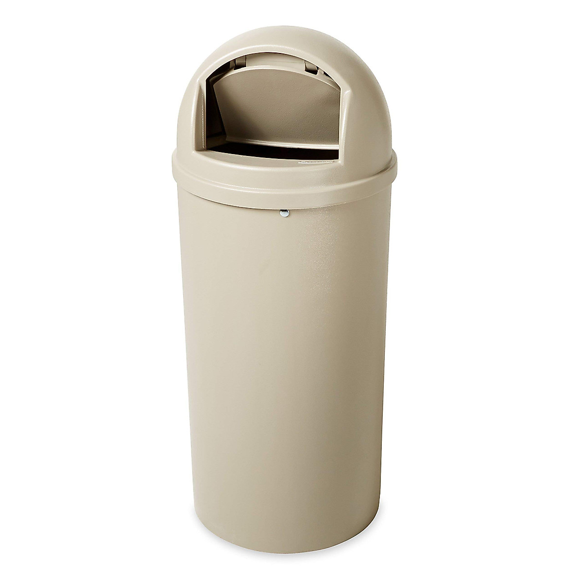 Rubbermaid Commercial 816088Bg Marshal Classic Container Round Polyethylene 15Gal Beige