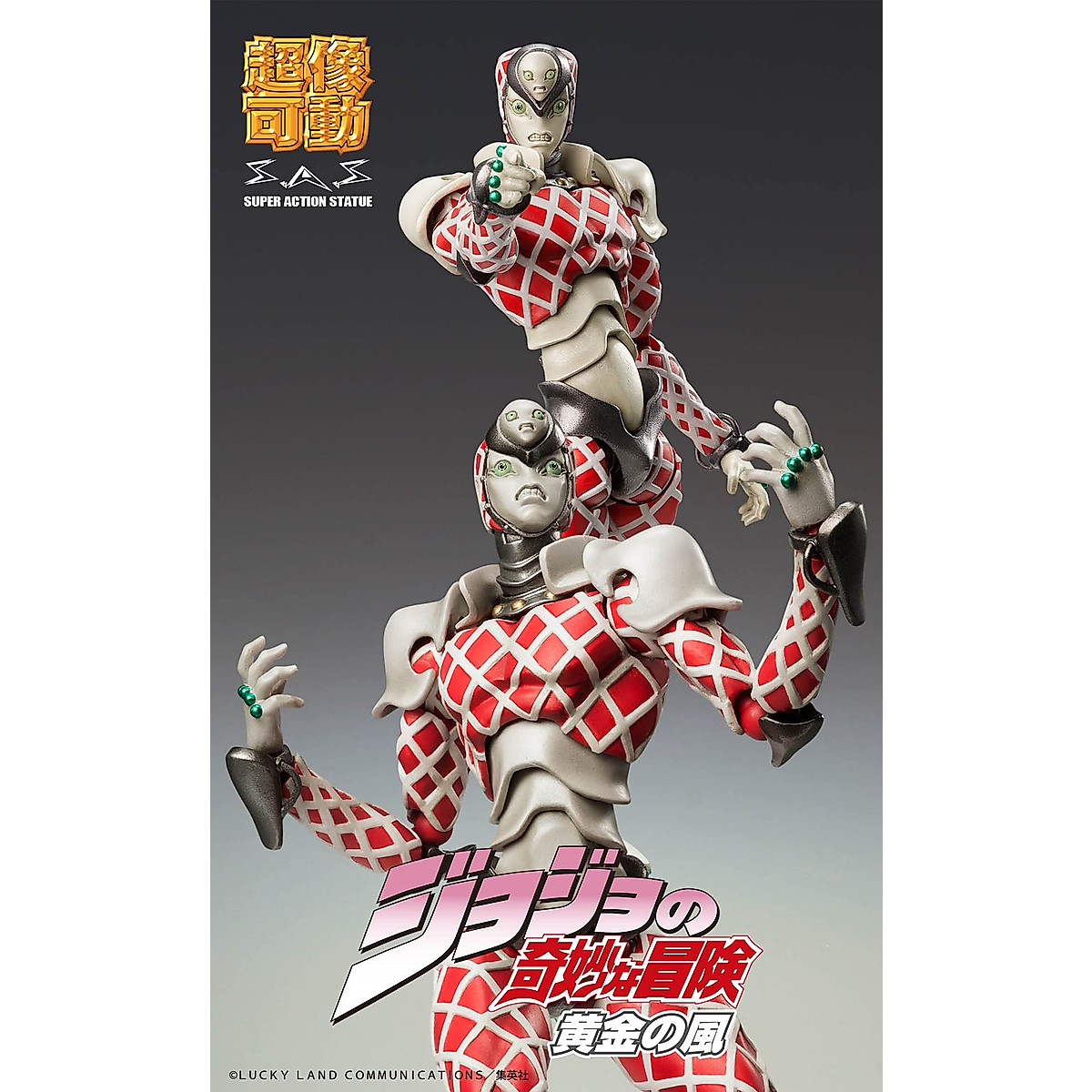 MEDICOS Super Statue Movable JoJo's Bizarre Adventure Part 5''''K C Approximately 6.3 inches (160 mm), PVC & ABS & Nylon Painted Action Figure, Multicolor (ME60322)