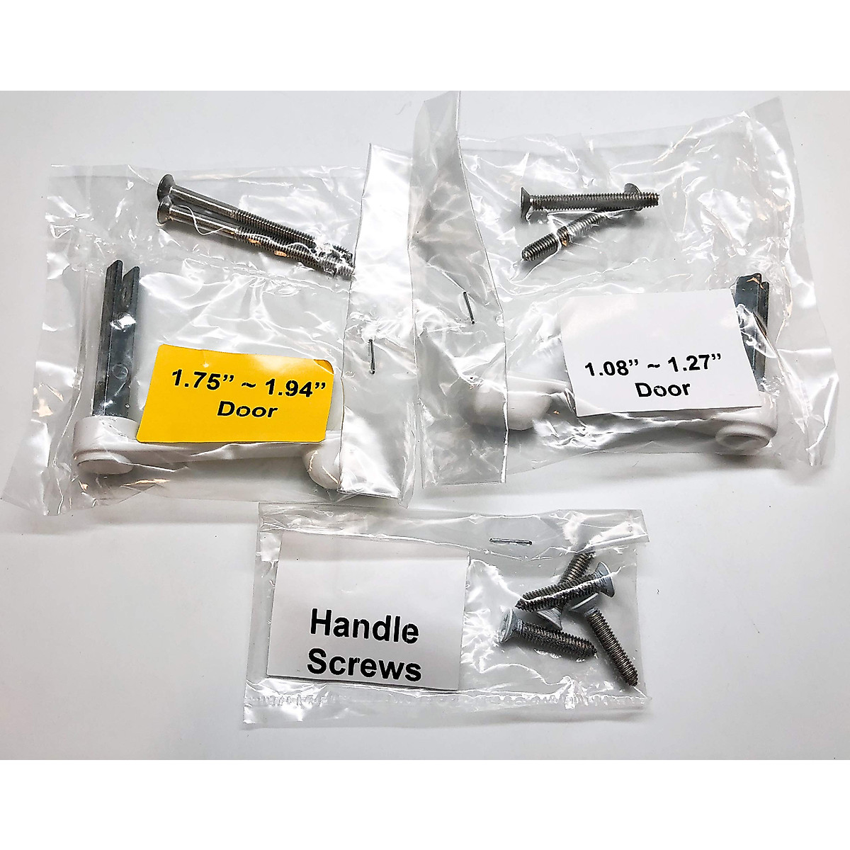 Interlock USA SBML Involute Sliding Patio Door Handle Set (White)