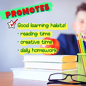 Goody Farm Daily Notepad Planner Checklist Pad - Child Habit Manner Chore Skill Kid To Do