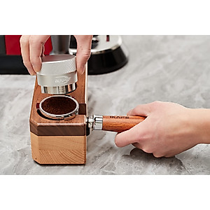 IKAPE Coffee Products, 51mm Bottomless Naked Portafilter Compatible with 51mm Delonghi EC0680, EC0685, SMEG & EUPA Coffee Machines (Included 14g Capacity Filter Basket)