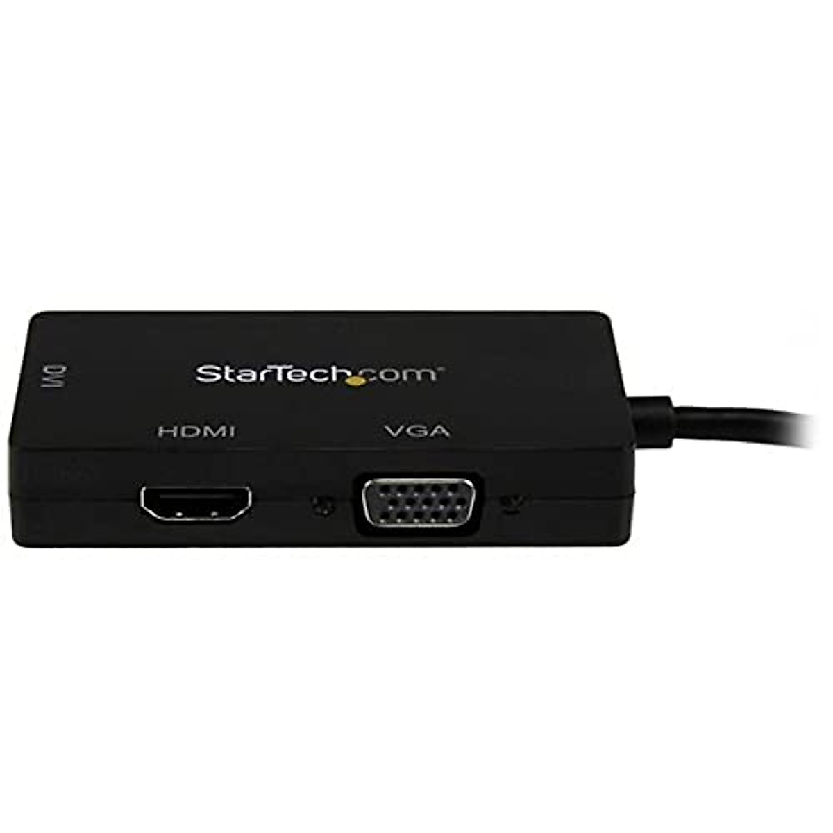 StarTech.com 3 in 1 Mini DisplayPort Adapter - 1080p - Mini DP / Thunderbolt to HDMI / VGA / DVI Splitter for Your Monitor (MDP2VGDVHD)