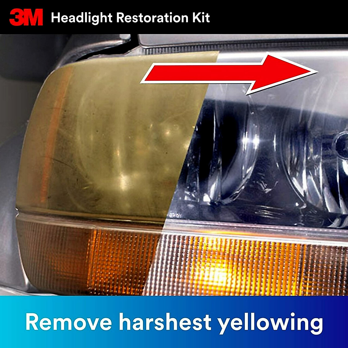 3M Headlight Lens Restoration System, 39008, 1 Kit