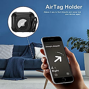 Valkit Compatible AirPods 3 Case + Valkit Compatible Airpods 3 Case and AirTags Case Cover Bundle