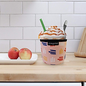 simpme Ice Cream Sleeve Neoprene Sleeve for Ninja Ice Cream Cups, Compatible with NC301 NC300 NC299AMZ Series Ice Cream Maker Containers -(Mix, 4-Pack) (Other)