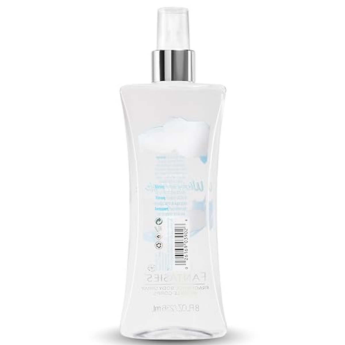 Body Fantasies Signature Fragrance Body Spray, Fresh White Musk, 8 Fluid Ounce