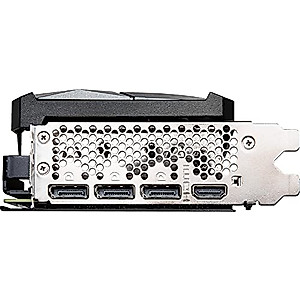 MSI Gaming GeForce RTX 3070 Ti 8GB GDRR6X 256-Bit HDMI/DP Nvlink Tri-Frozr 2 Ampere Architecture OC Graphics Card (RTX 3070 Ti Ventus 3X 8G OC)
