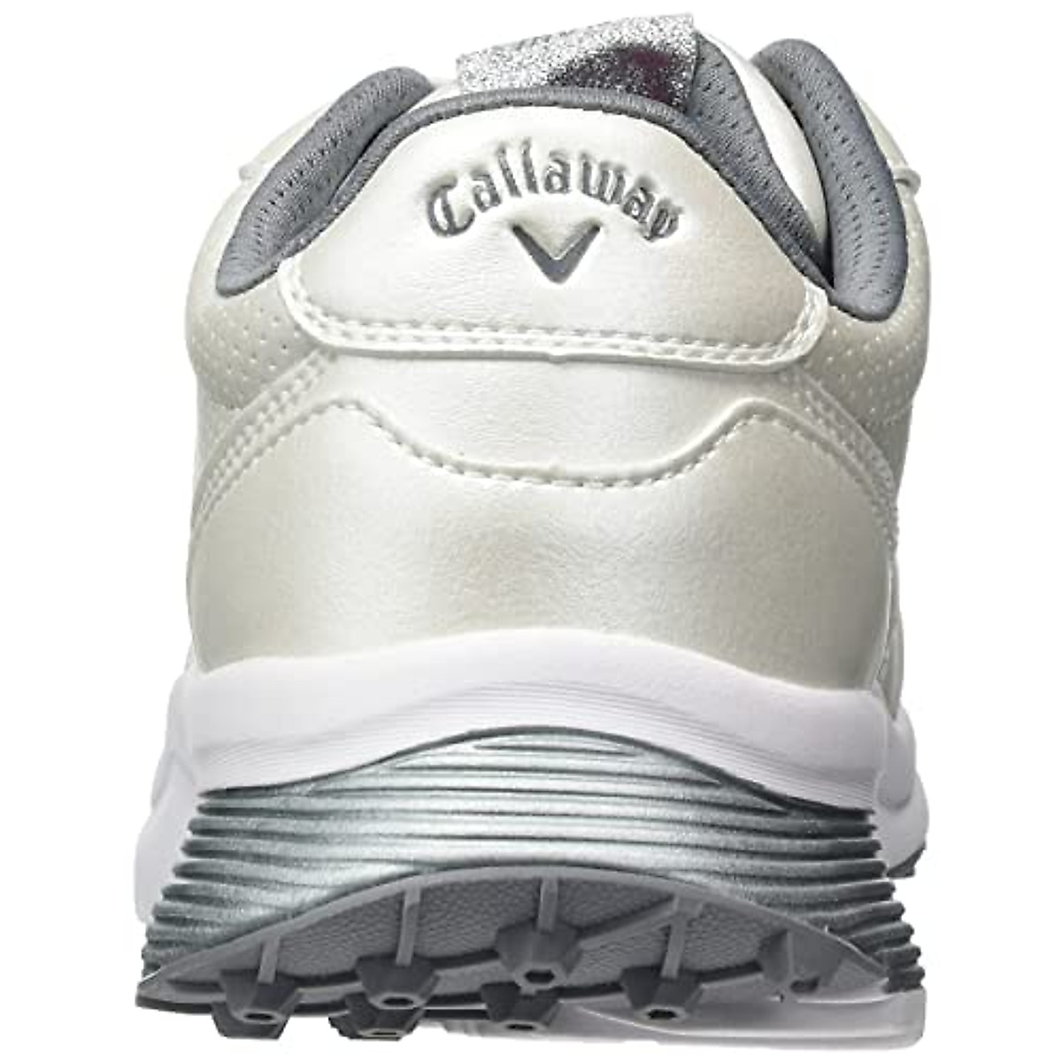 Callaway Women's Golf Shoe, White Grey, 4.5 UK Wide