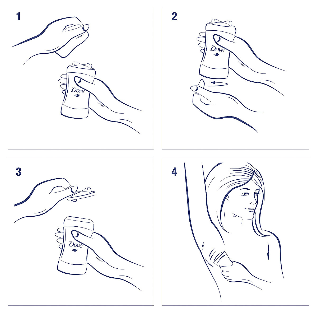 Dove Advanced Care Antiperspirant Deodorant Stick for Women, Caring Coconut, for 48 Hour Protection And Soft And Comfortable Underarms,2.6 Ounce (Pack of 2)