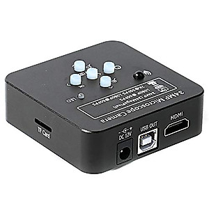 HAYEAR 2K 34MP 1080P 60FPS HDMI USB Electronic Industrial Microscope Camera 0.5X Eyepiece Adapter 30mm/30.5m Ring