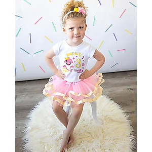 Luke and Lulu Baby Shark Birthday Outfit Girl Collection - 1st Birthday - 2nd Birthday - 3rd Birthday Girl