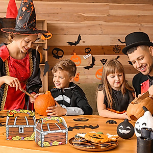 Adorox 12 Treasure Chest Treat Boxes Pirate Birthday Party Favor Goodies