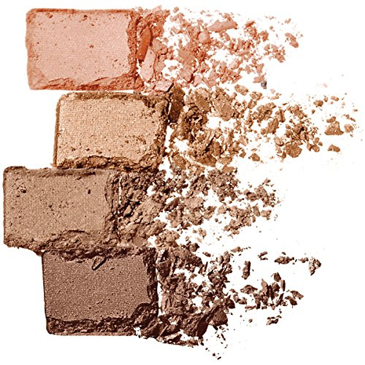 Maybelline New York Expert Wear Eyeshadow Quads, Autumn Coppers, 0.17 oz.