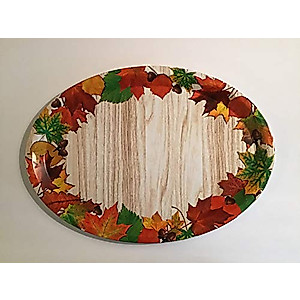 Autumn Harvest Serving Platter (Leaves)