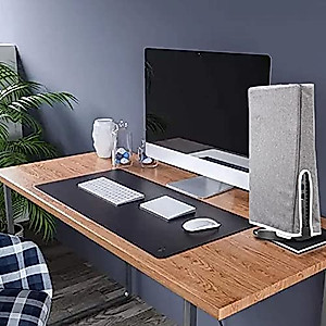 Dust Cover for PS5 Game Console, for Digital and CD ROM Edition, Oxford Cloth Vertical Protector Case, Anti Scratch Waterproof Dust Guard, Precision Cut(Grey)