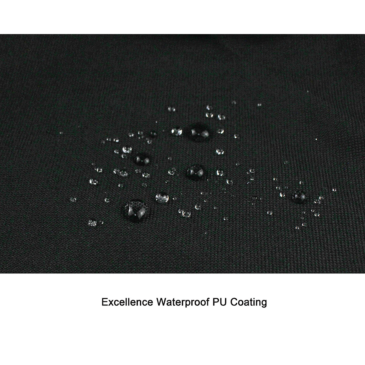 Dnalrhoi Black Generator Cover for Universal Generators,Heavy Duty Thicken 600D Polyester with Elastic Hem,Waterproof Weather/UV Resistant,Fits for 4000-6500 Watt(26''L x 20''W x20''H)