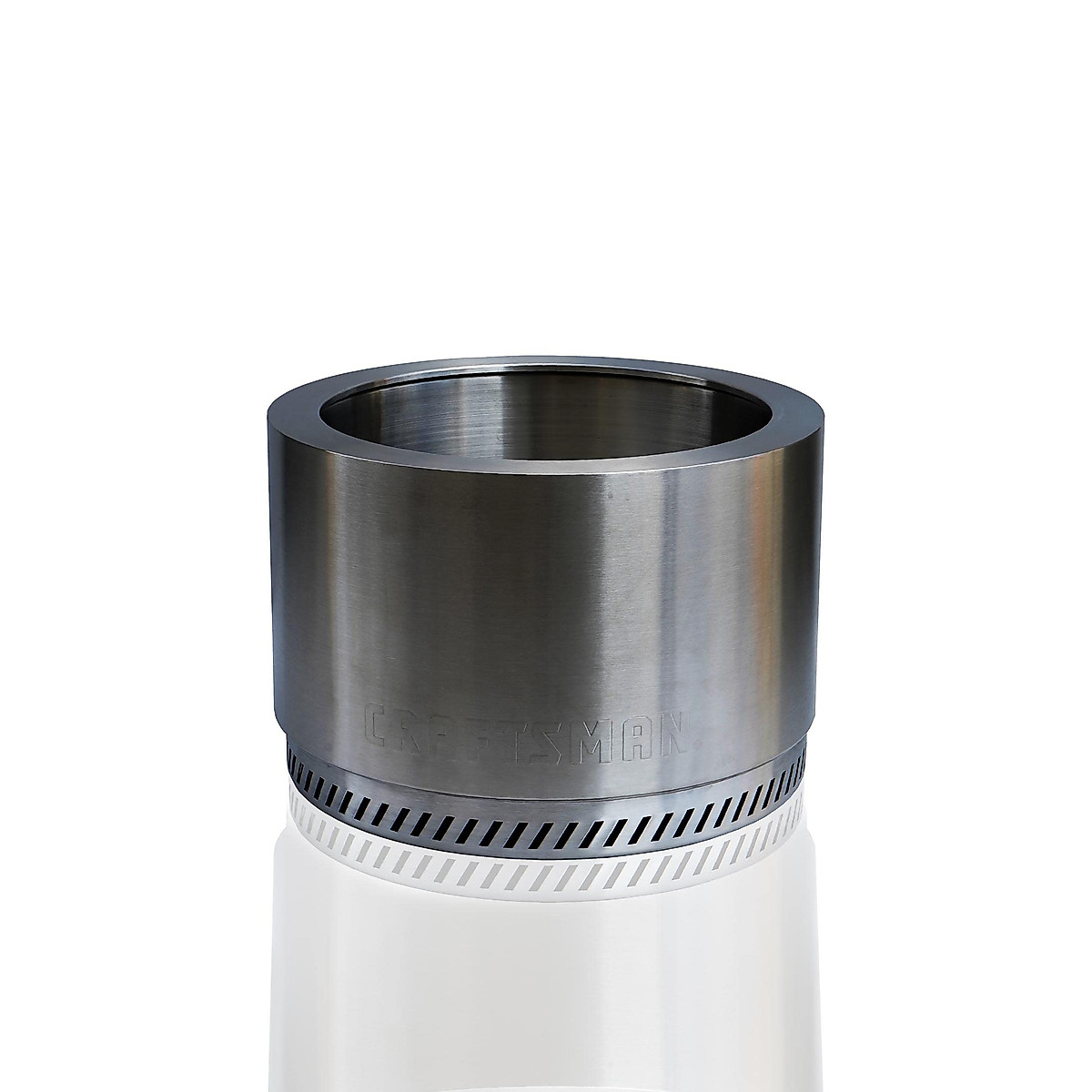 CRAFTSMAN 25" Smokeless XL Wood Fire Pit Stainless Steel Backyard Patio Bonfires