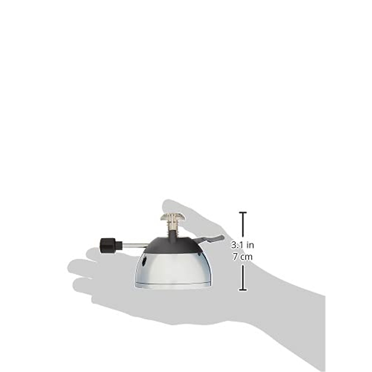 Yama Glass Portable Butane Burner - Adjustable Flame, Refillable For Siphon Coffee Makers, Camping & Lab Use