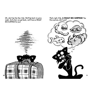 Bad Kitty vs the Babysitter (paperback black-and-white edition)