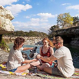 Stanley Classic Stay Chill Vacuum Insulated Pint Tumbler, 16oz Stainless Steel Beer Mug with Built-in Bottle Opener, Double Wall Rugged Metal Drinking Glass, Dishwasher Safe Insulated Cup