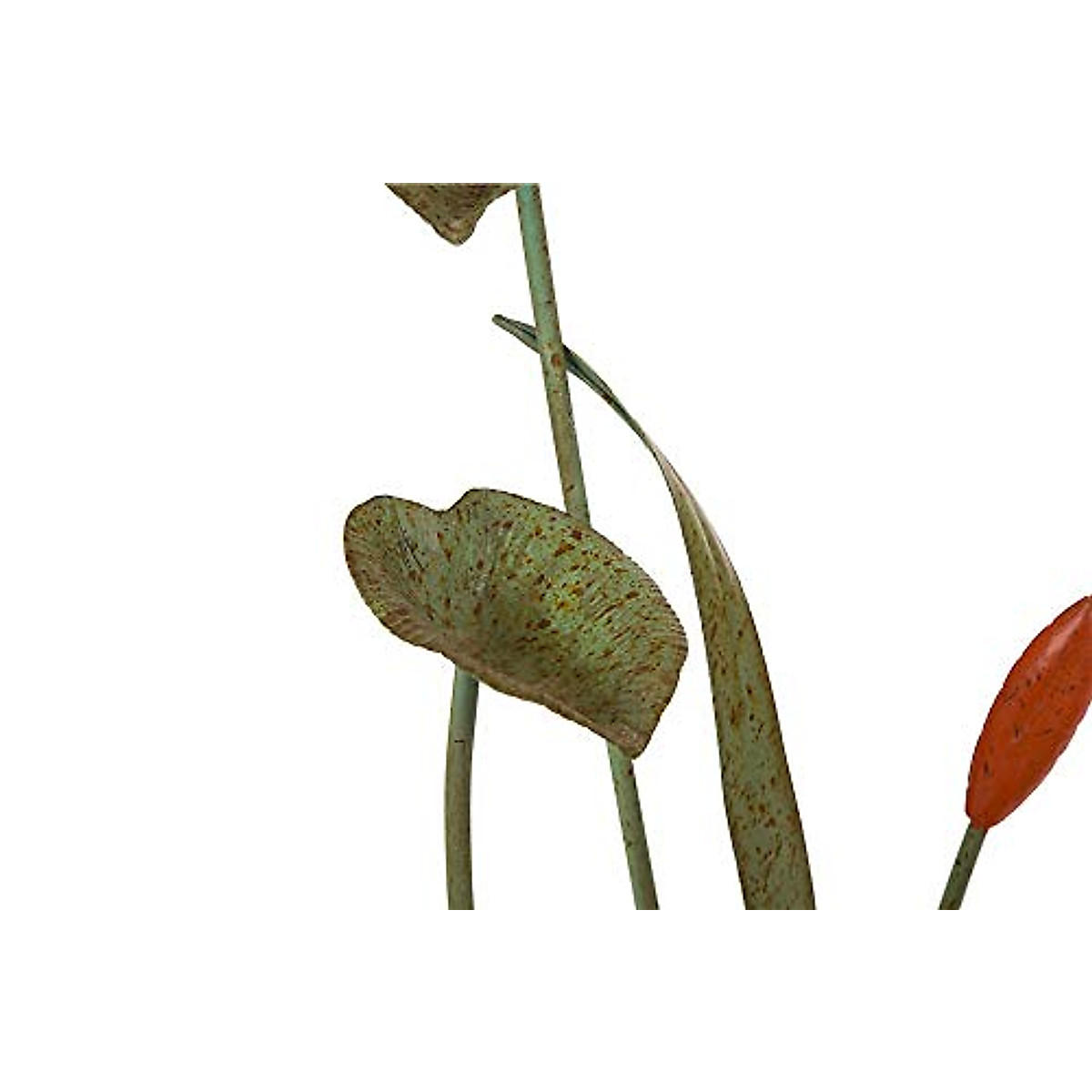 Glitzhome 37" H Garden Waterfall Fountains with Pump, Antique Green Metal Pelican Tiered Outdoor Cascading Floor-Standing Water Fountain for Porch Deck Patio Backyard Home Art Decor