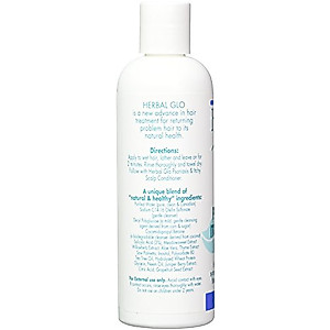 HERBAL GLO Psoriasis & Itchy Scalp Shampoo, 0.02 Pound