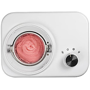 ZAFRO Ice Cream Maker 0.85qt with Compressor, No Pre-freezing Electric Automatic Ice Cream Machine Keep Cool Function, No Salt Needed Ice Cream, Gelato, Frozen Yogurt, Sorbet