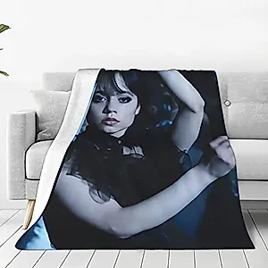 Wednesda Dance Throw Blanket 50"X40" Flannel Blankets for Bedding Couch Sofa Living Room Throws All Season