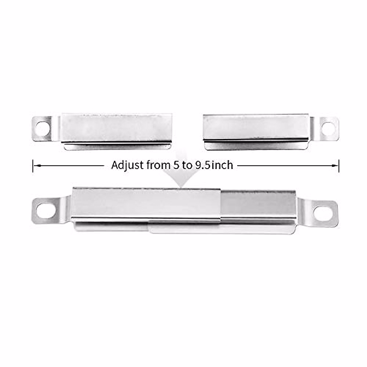 Rejekar Gas Grill Replacement Parts for Charbroil Performance 2/4 Burner Grill 463673517, 463347017, 463361017, 463673017, g470-0004-w1 Liquid Propane Flavor Bars + Burner + Crossover Tube +Ignition