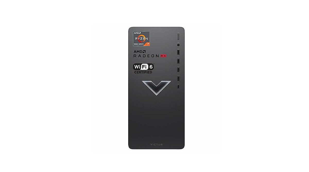 HP Victus 15L Gaming Desktop - AMD Ryzen 7, 64GB RAM