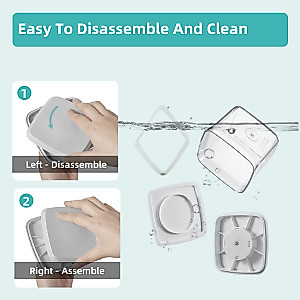 Ankou Airtight Container Set - (380ml 4 Pcs) Stackable One Button Openning Food Containers for Snacks Candy Salt Herbs Spices BPA-Free Tranparent (0.32 QT * 4)