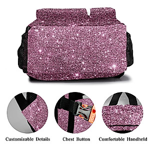 BEYODD Custom Kids Backpack, Personalized Student School Bags for Boys & Girls, Bookbags for Travel Silhouette Ballet, 12.2¡± X 5.9¡± X 16.5¡± (H01258)