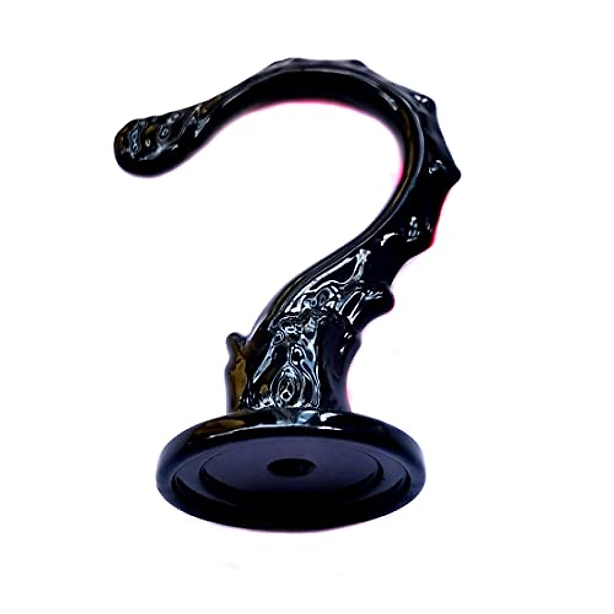 GDQLCNXB Ceiling Hooks 2.6"/65mm - Heavy Duty Swag Hook with Steel Screws Bolts and Toggle Wings for Hanging Plants Ceiling Installation Cavity Wall Fixing Black - (2 Sets)