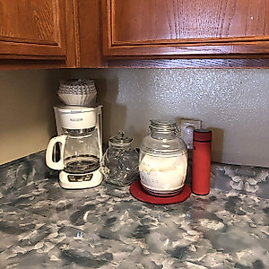 EBuyers Marble Paper for Kitchen, countertop Cover, Cabinet Paper, Shelf Liner Furniture Cover Made of PVC Easy to Remove Without Leaving Mark (11.8"x196", Sky Blue)