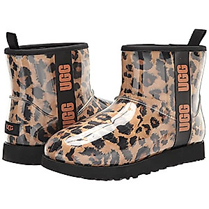 UGG Women's Classic Clear Mini Fashion Boot, Panther Butterscotch, 8